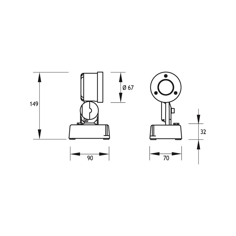 BELKIS 1 - LED SPOT LED DRIVER IN BASE | EMFA